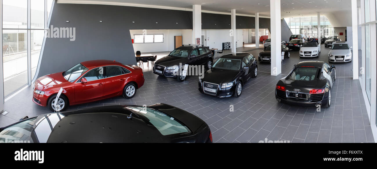 Audi Dealership Inside
