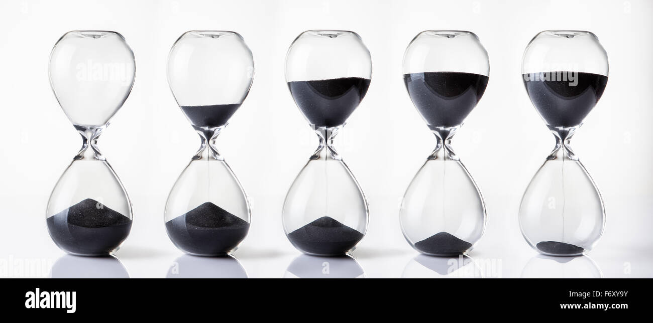 Sand timer running out hi-res stock photography and images - Alamy