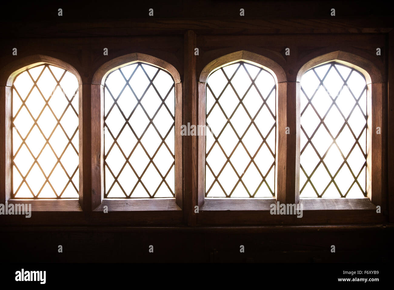 interior shot of old windows in a house Stock Photo - Alamy