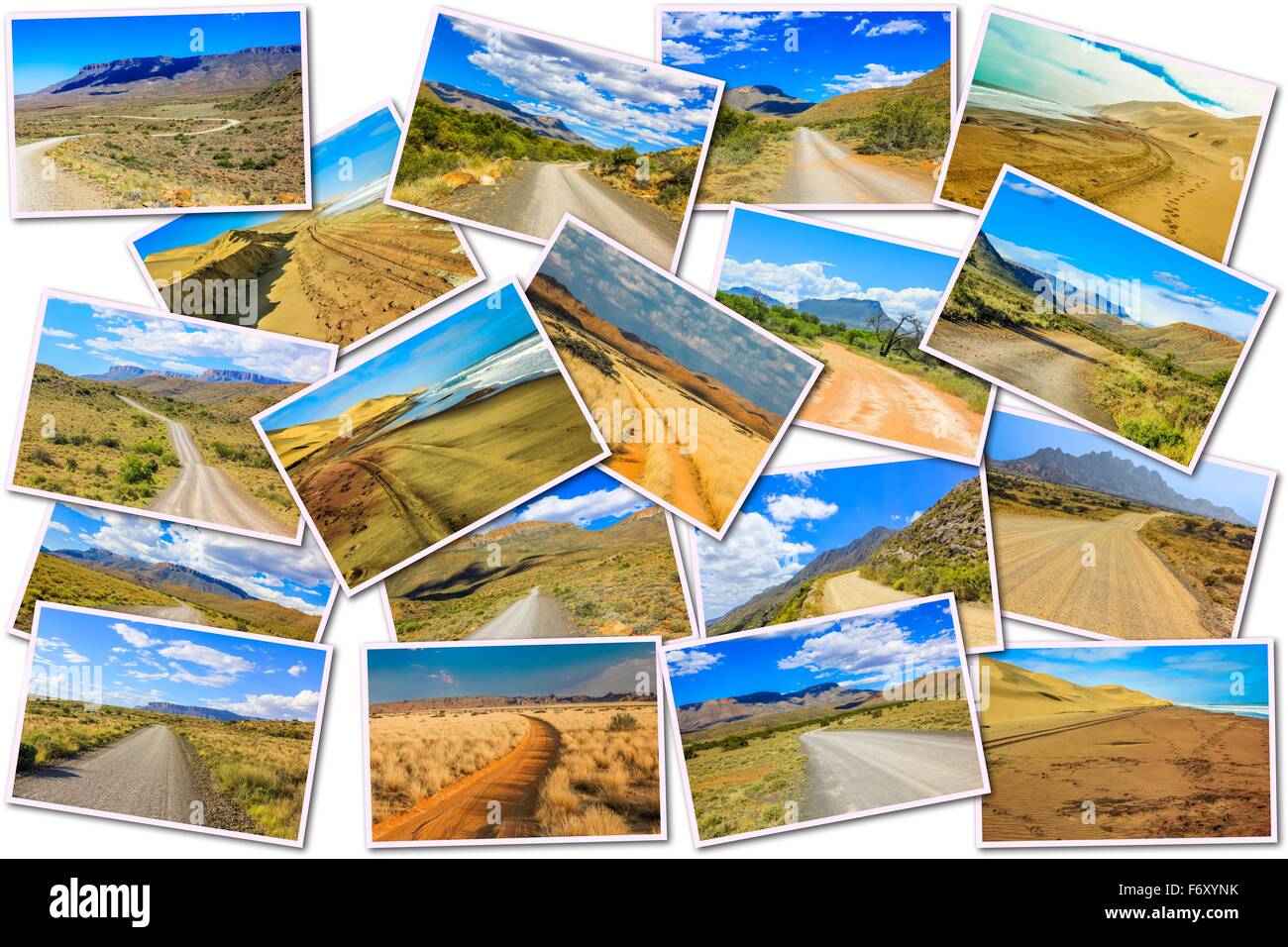 African desert collage hi-res stock photography and images - Alamy