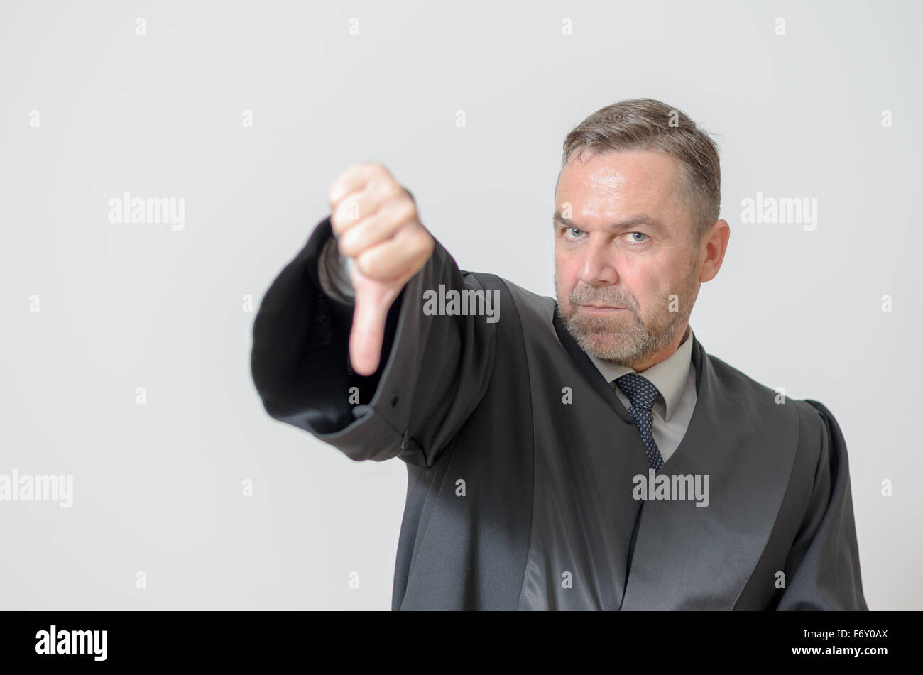 Businessman thumbs down hi-res stock photography and images - Alamy