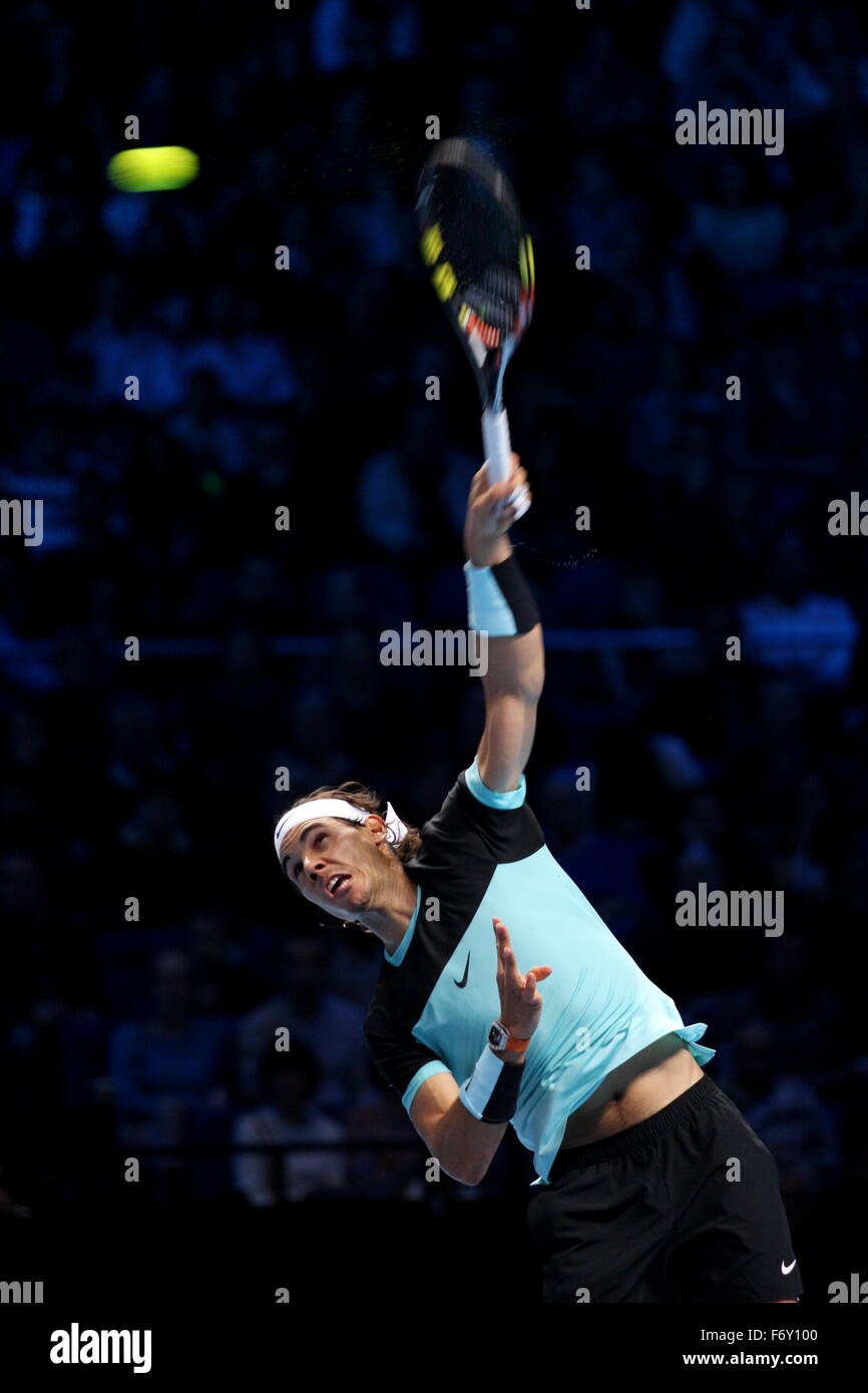 London, UK. 21st Nov, 2015. Barclays ATP World Tour Finals, Rafael ...
