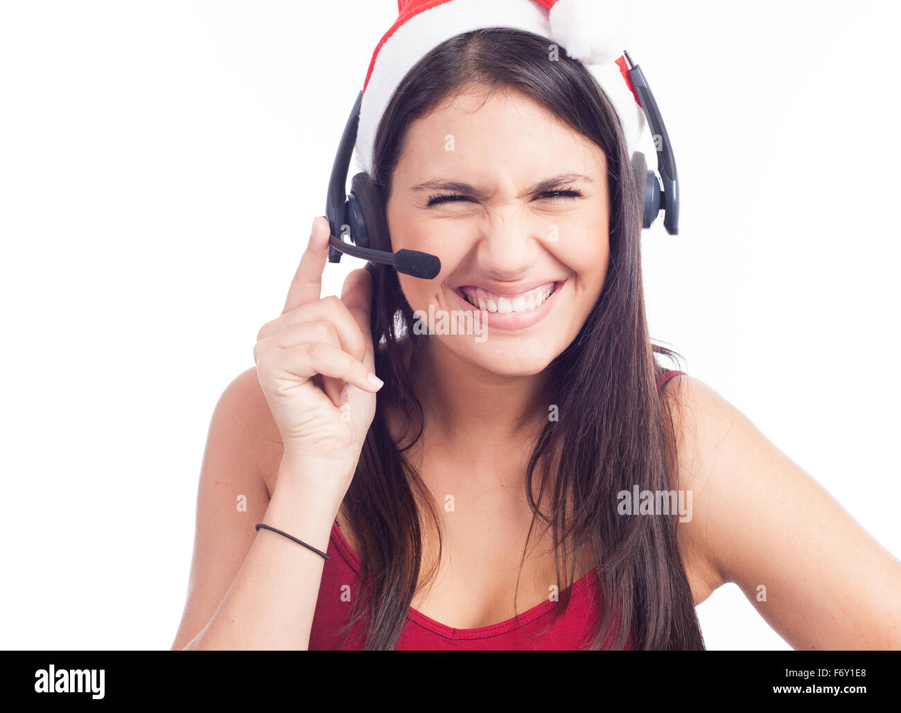 Operator phone hi-res stock photography and images - Alamy