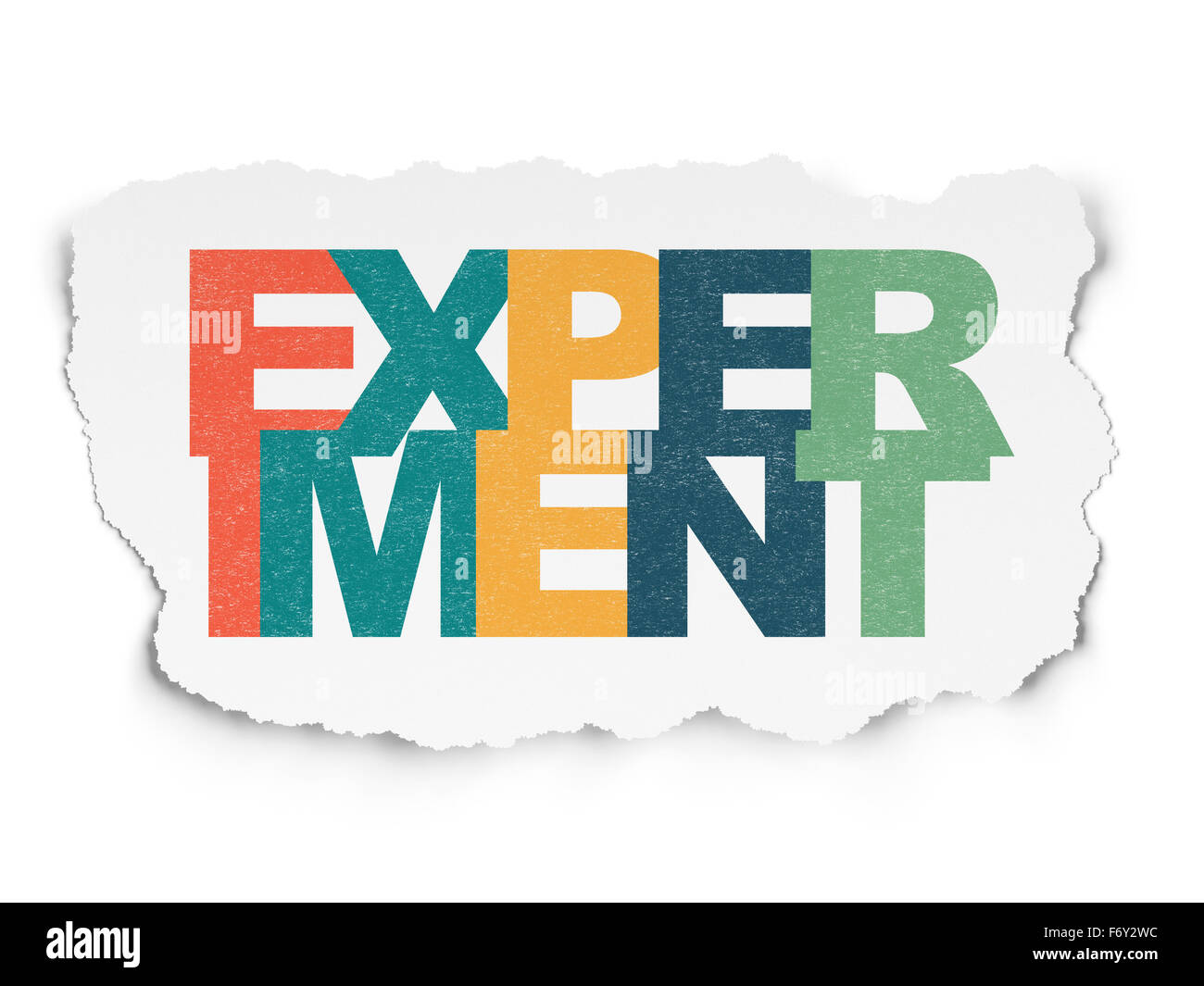 Science concept: Experiment on Torn Paper background Stock Photo - Alamy