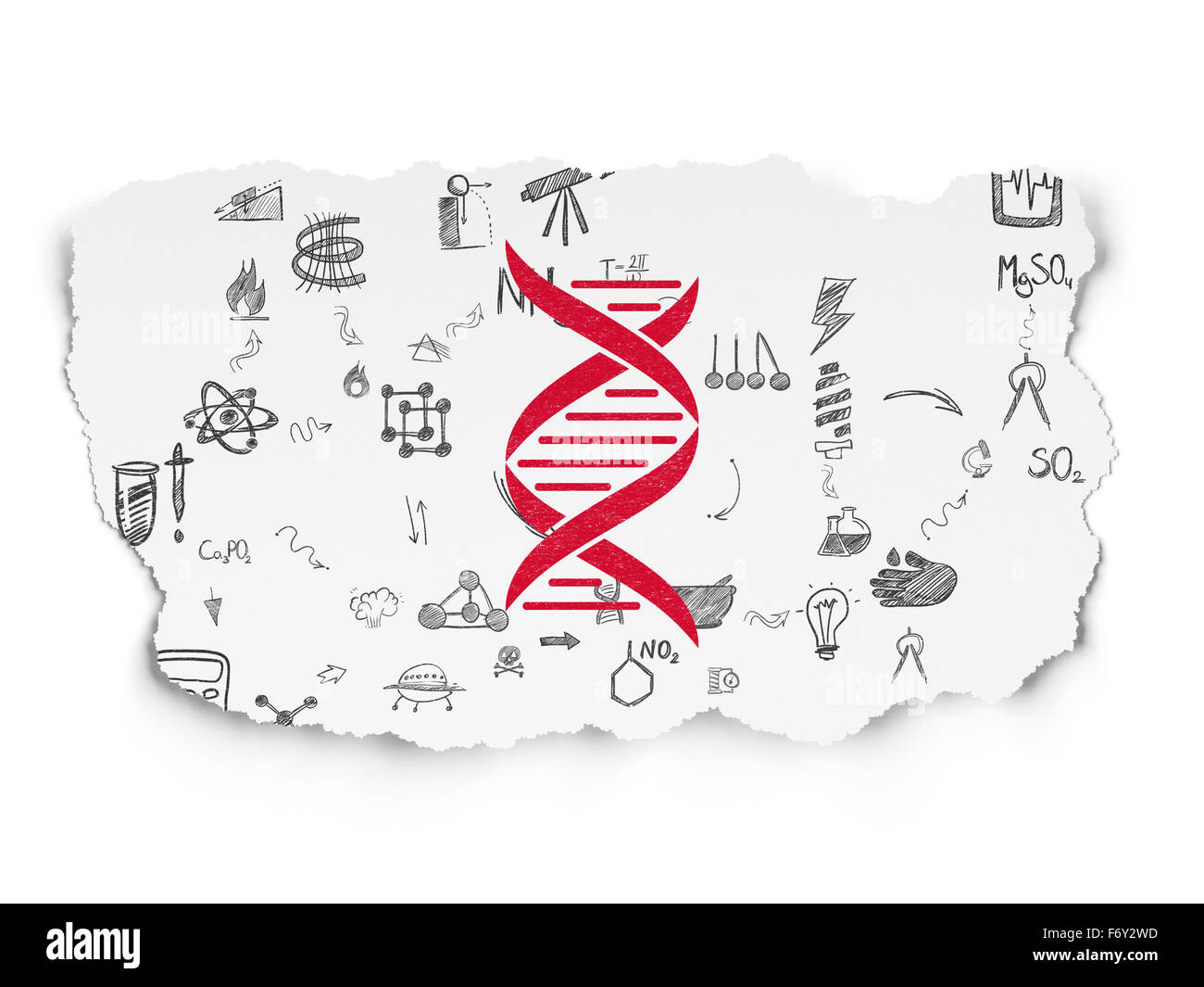 Dna molecule black background Cut Out Stock Images & Pictures - Alamy