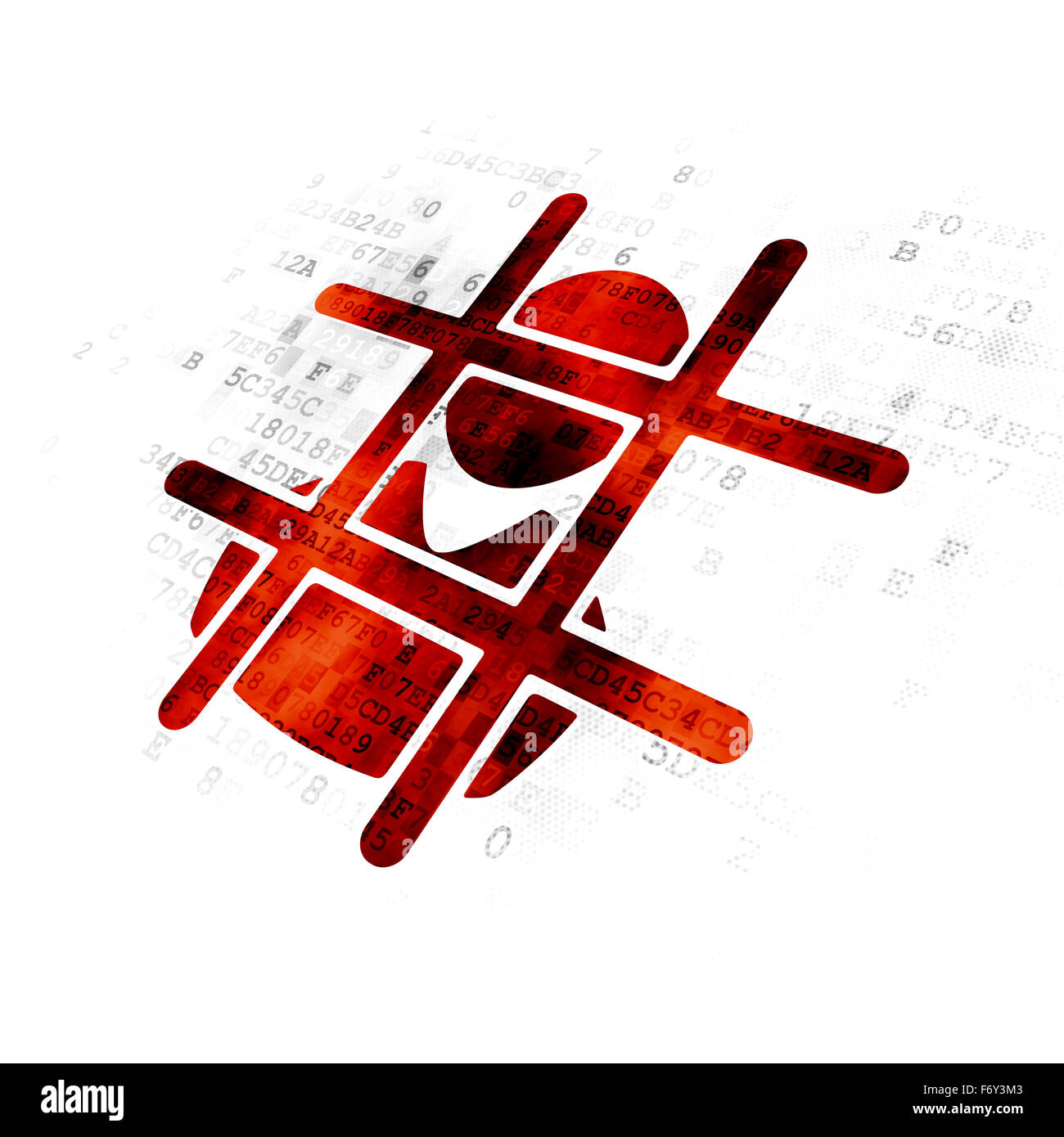 Law concept: Criminal on Digital background Stock Photo - Alamy