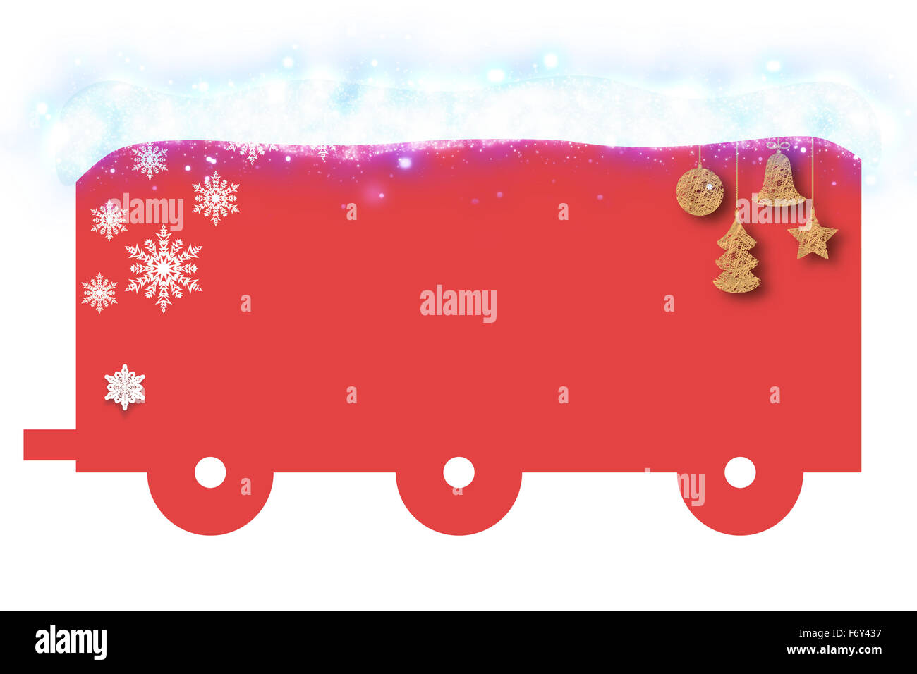 Train at christmas Cut Out Stock Images & Pictures - Alamy