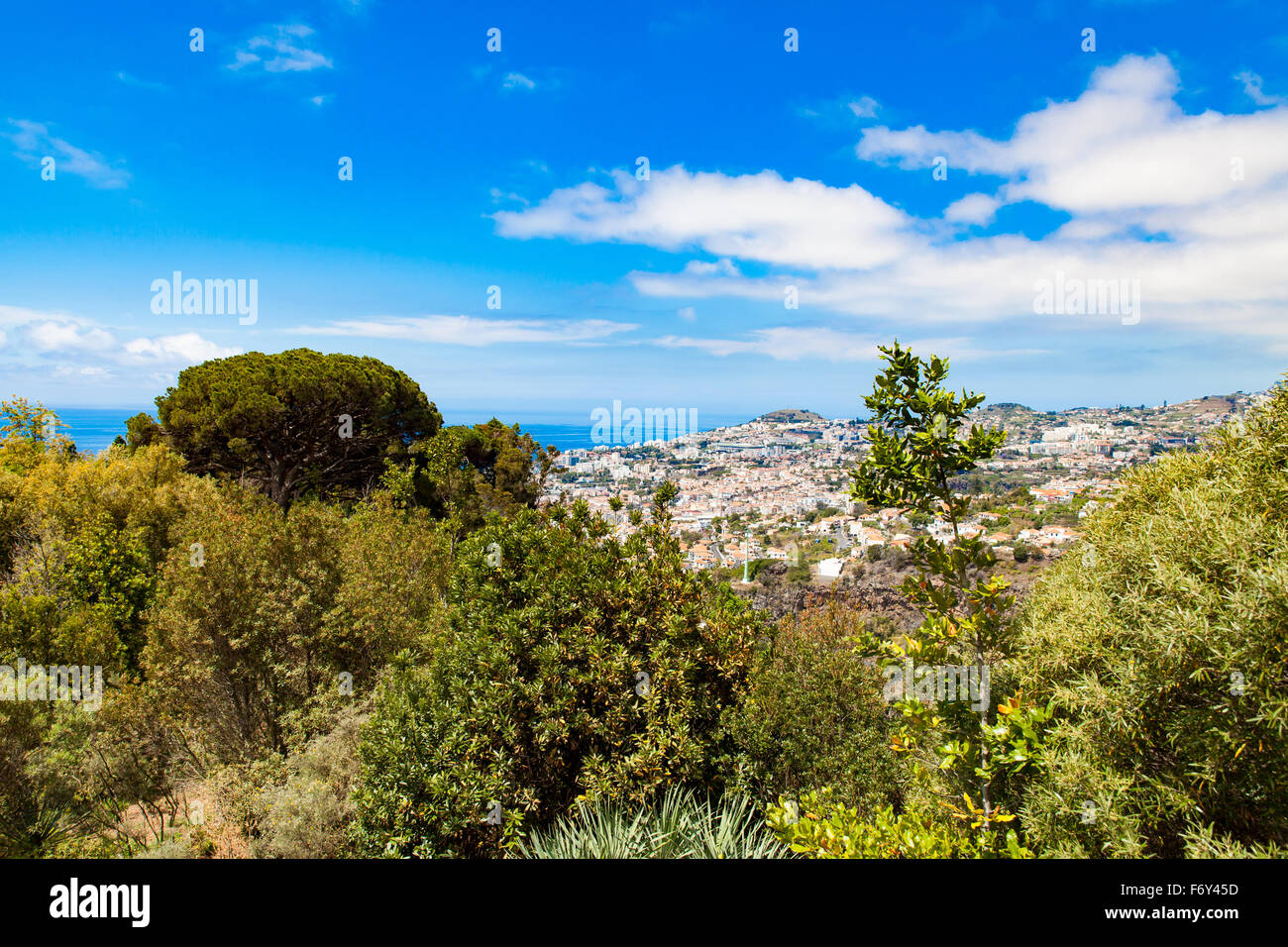 Panoramic view village madeira portugal hi-res stock photography and ...