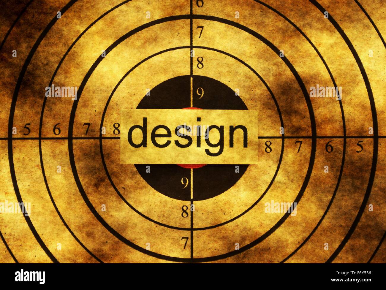 Design grunge target Stock Photo - Alamy
