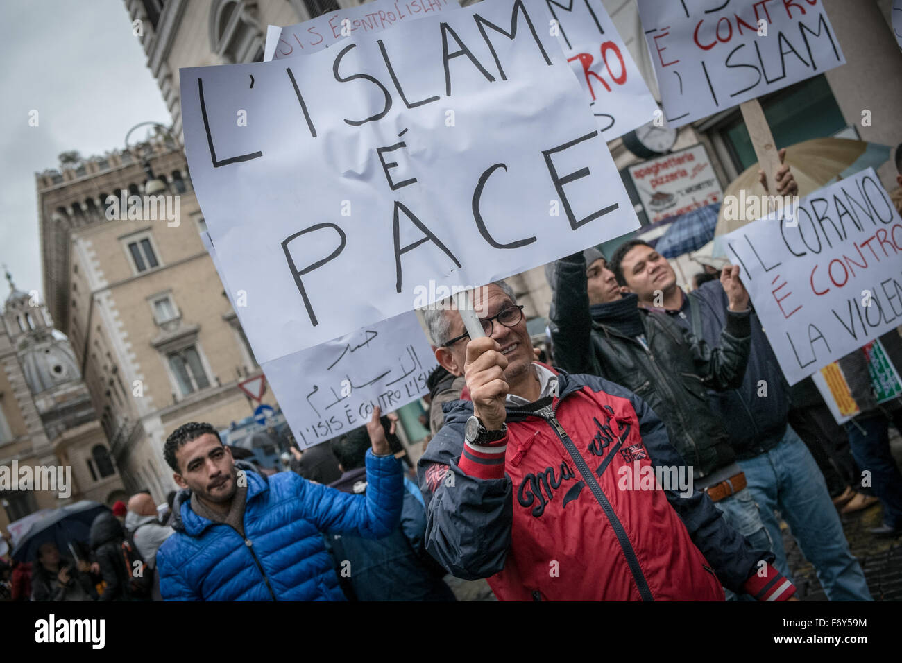 Rome, Italy. 12th Nov, 2015. Union of Italian Islamic Communities ...