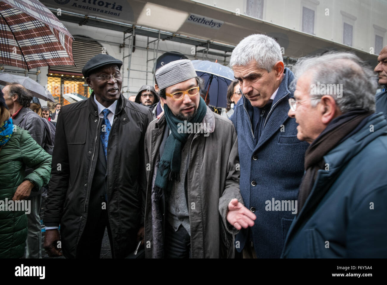 Rome, Italy. 12th Nov, 2015. Union of Italian Islamic Communities ...