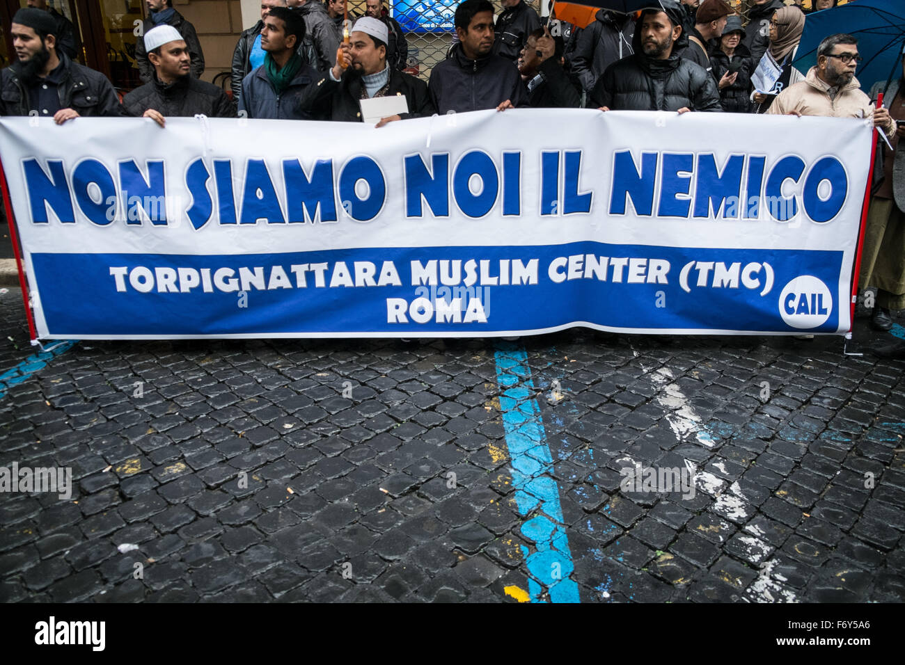 Rome, Italy. 12th Nov, 2015. Union of Italian Islamic Communities ...