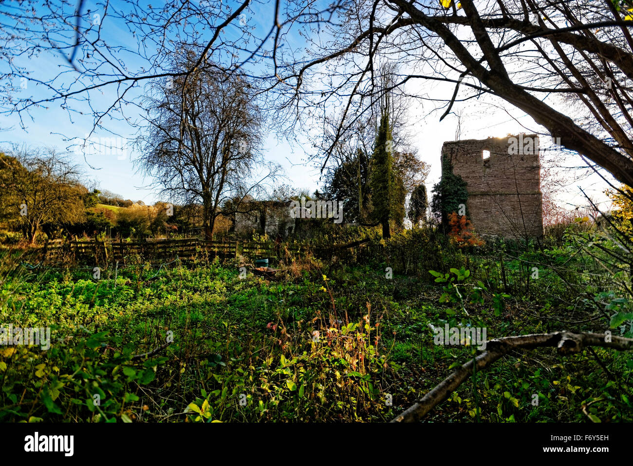 Avenbury St Marys church founded in 840 AD rebuilt in Norman times; the ...