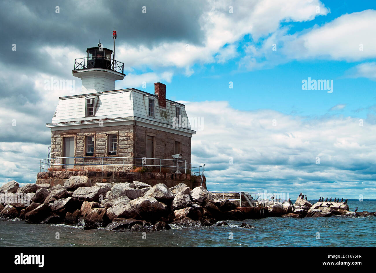 Penfield Reef lighthouse is believed to be haunted by a friendly keeper ...