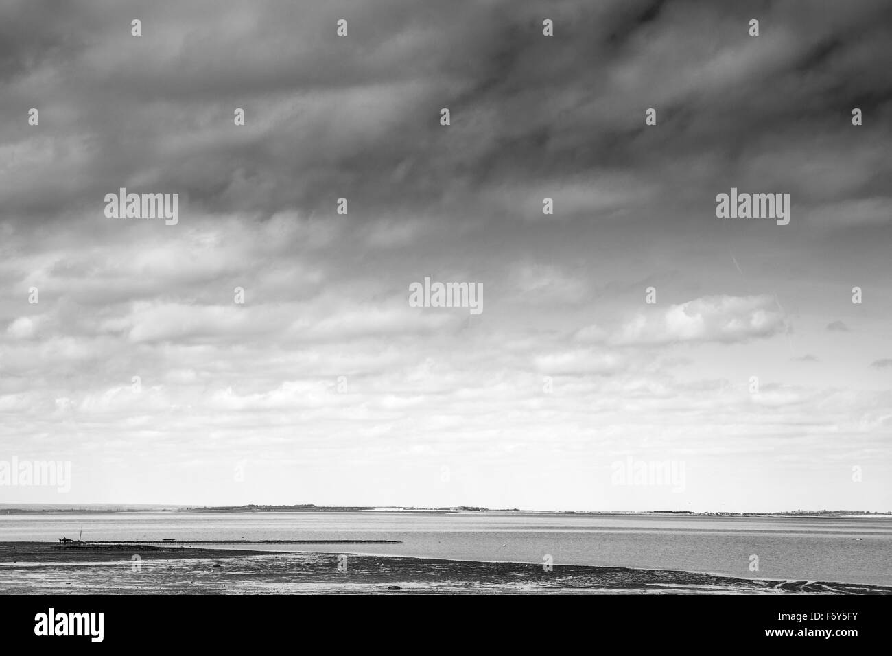 Clear seascape Black and White Stock Photos & Images - Alamy
