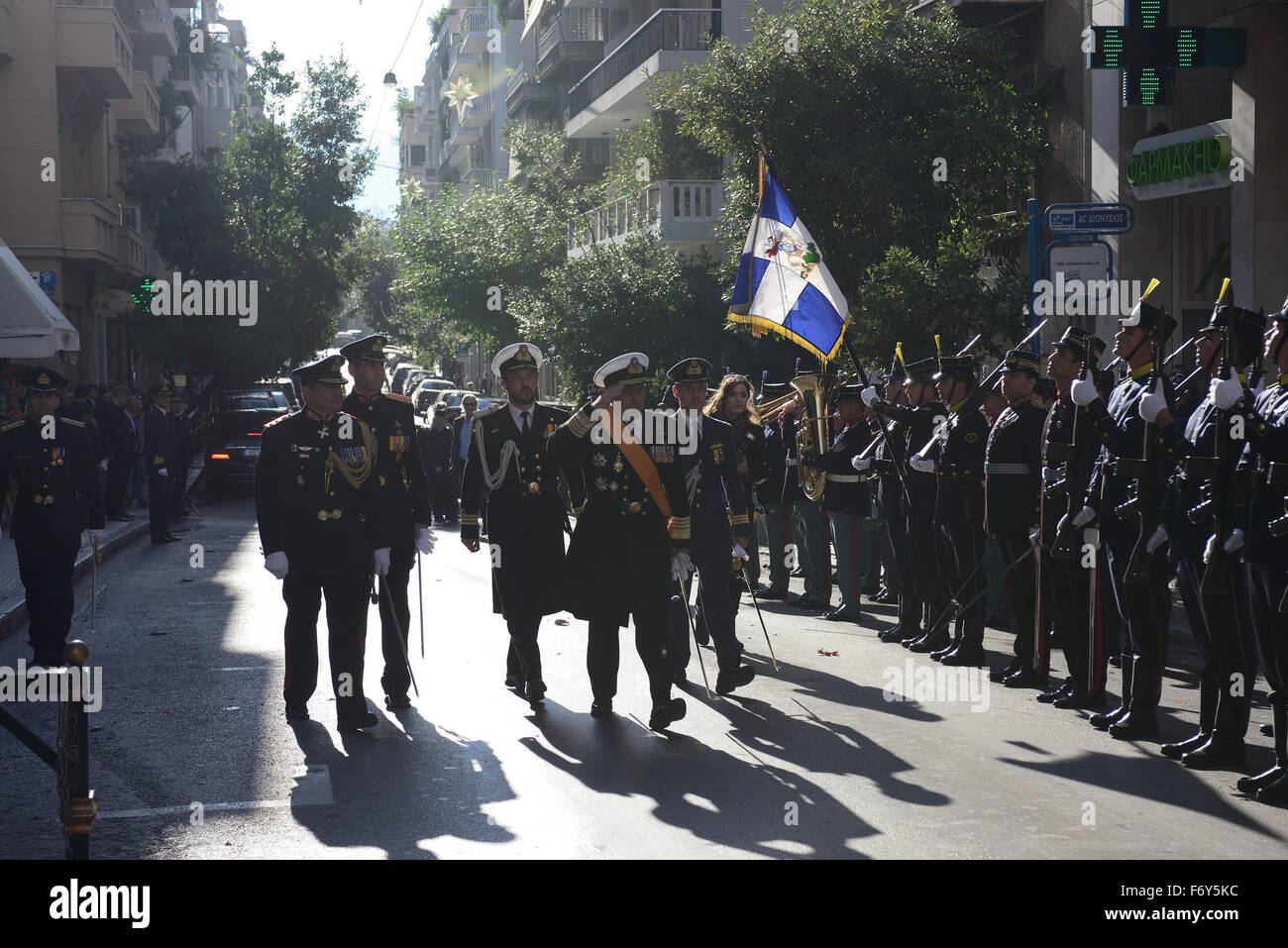 Athens, Greece. 21st Nov, 2015. Chief of General Staff of Defense of ...