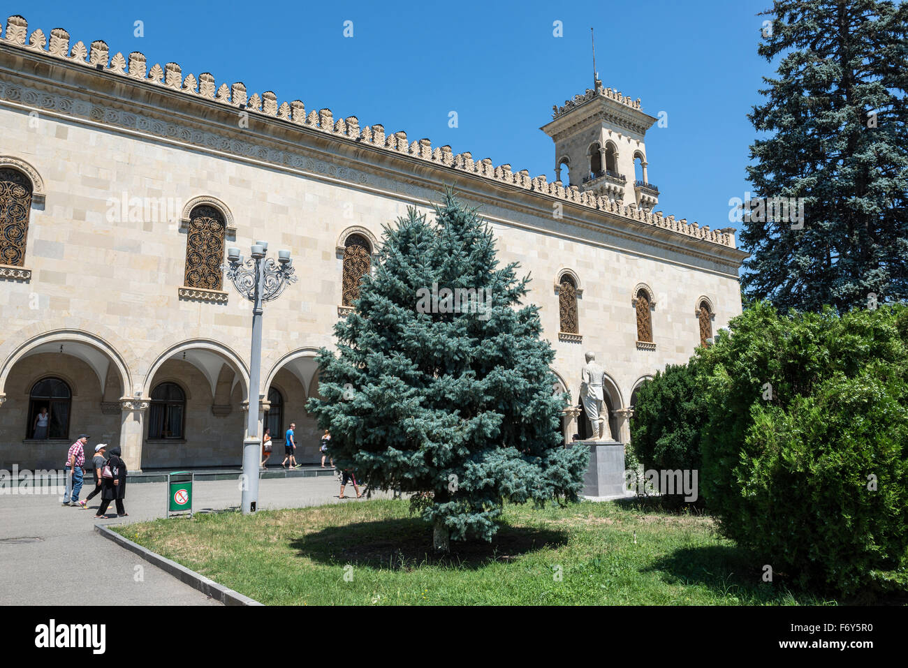Joseph Stalin Museum building in Gori town, Georgia Stock Photo - Alamy