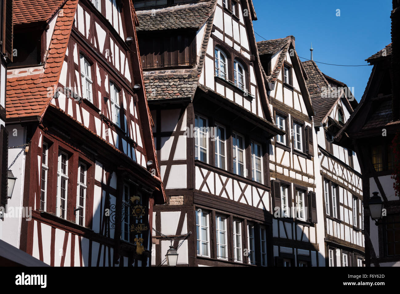 Timber-framed buildings in Strasbourg, France Stock Photo - Alamy