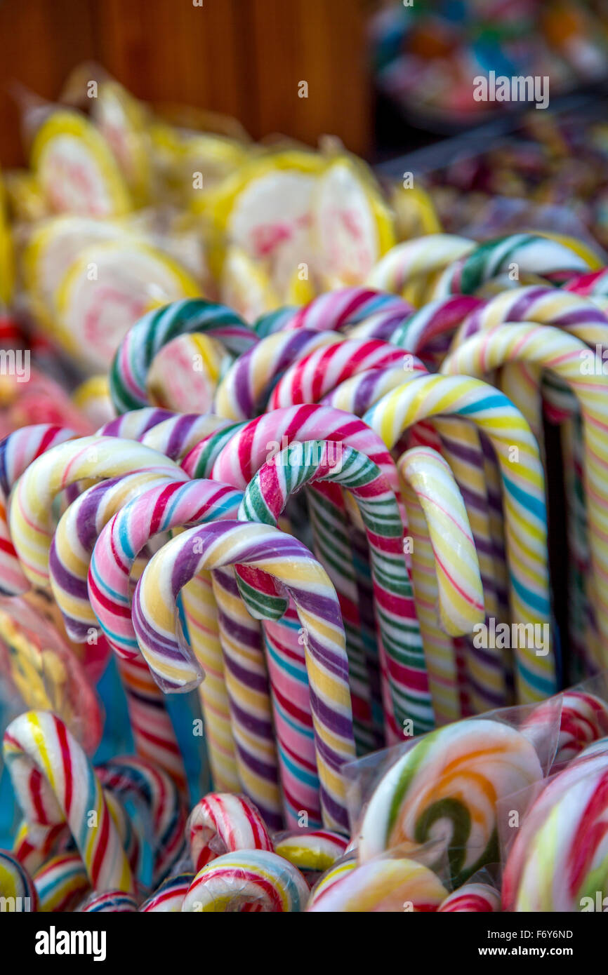 Lollipops on the market Stock Photo - Alamy