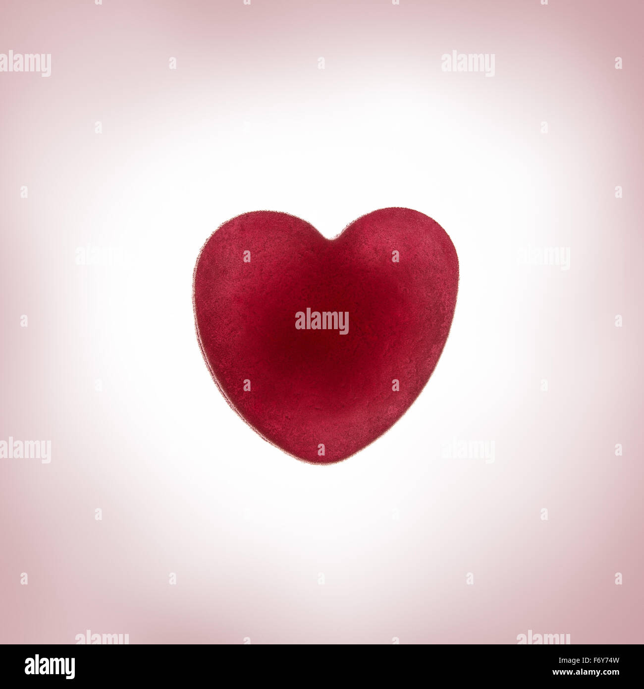 single ice cube in the shape of a love heart Stock Photo - Alamy