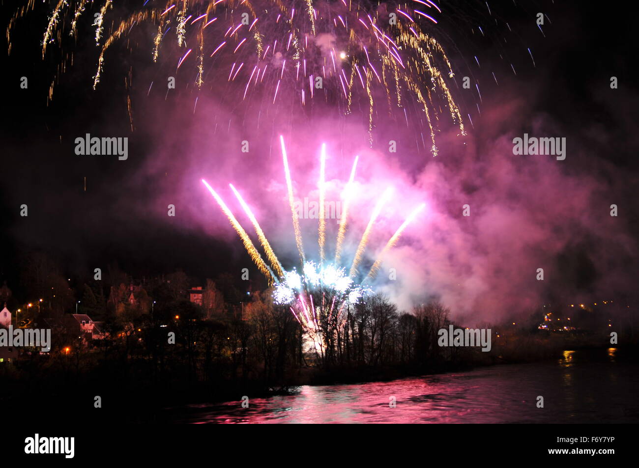 Perth christmas lights switch on hi-res stock photography and images ...