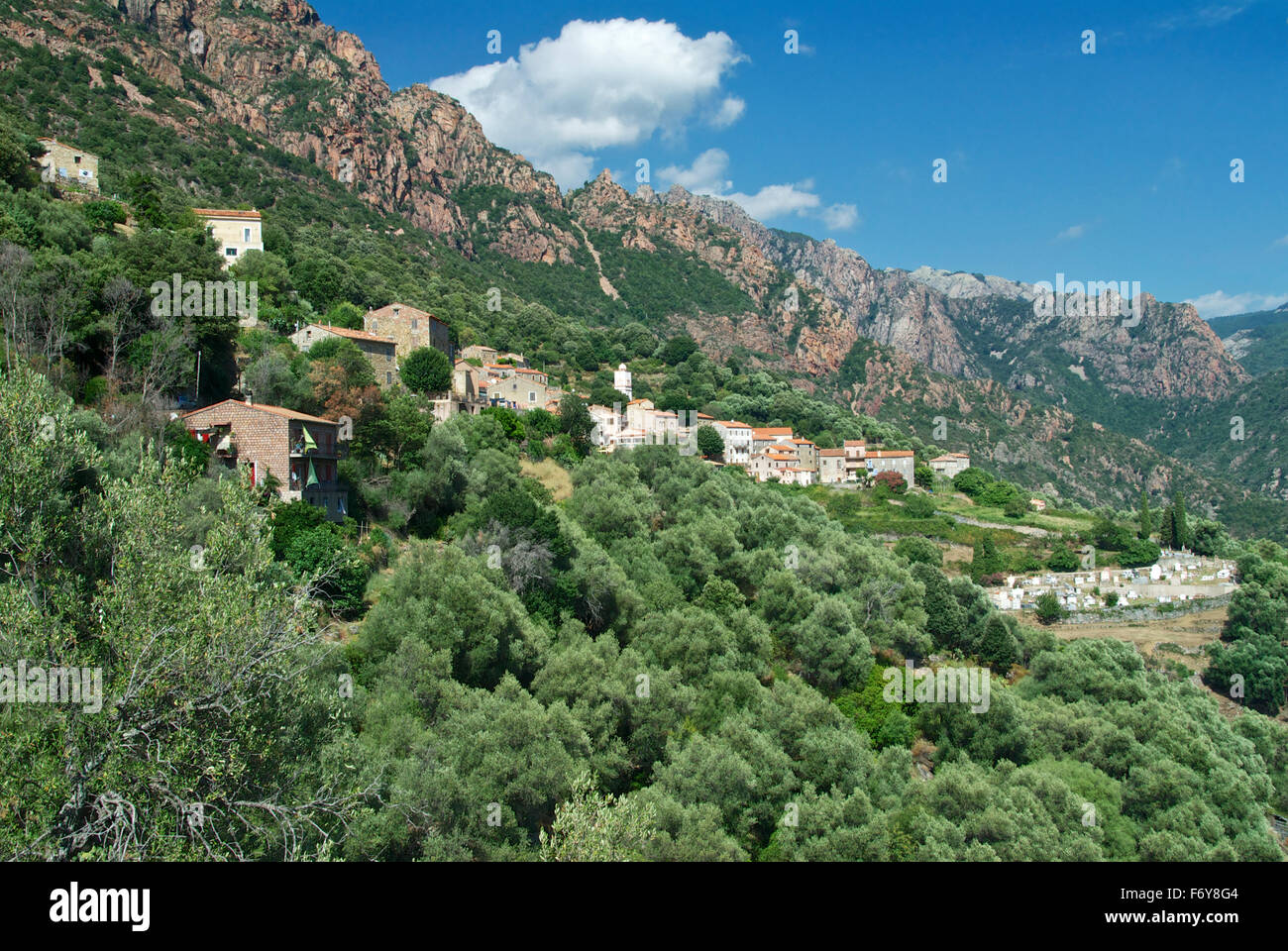 Ota village corse hi-res stock photography and images - Alamy