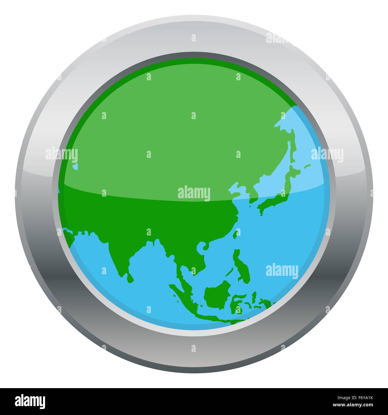 Map of india asia Cut Out Stock Images & Pictures - Alamy