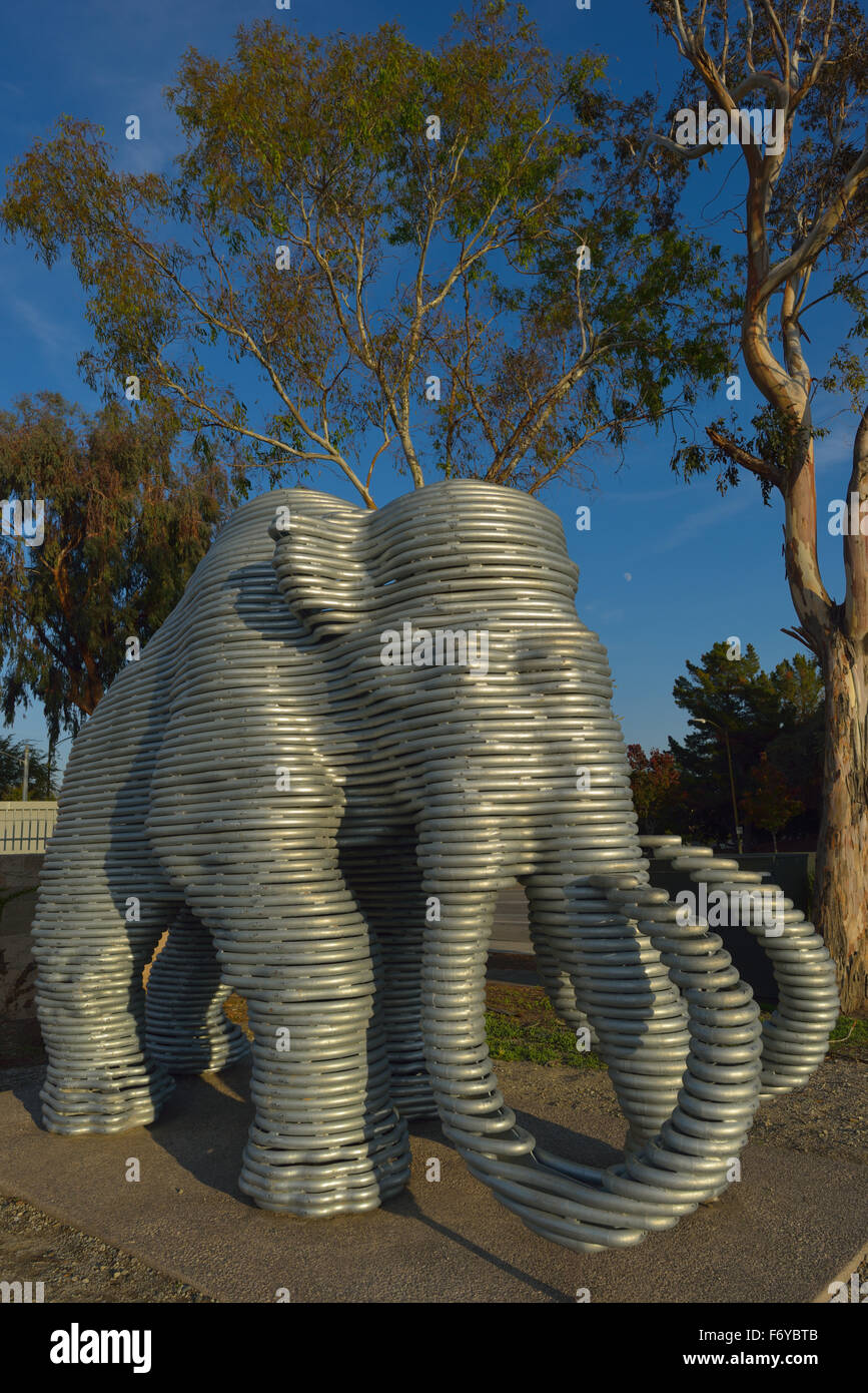 Lupe the Colombian Mammoth, San Jose CA Stock Photo - Alamy