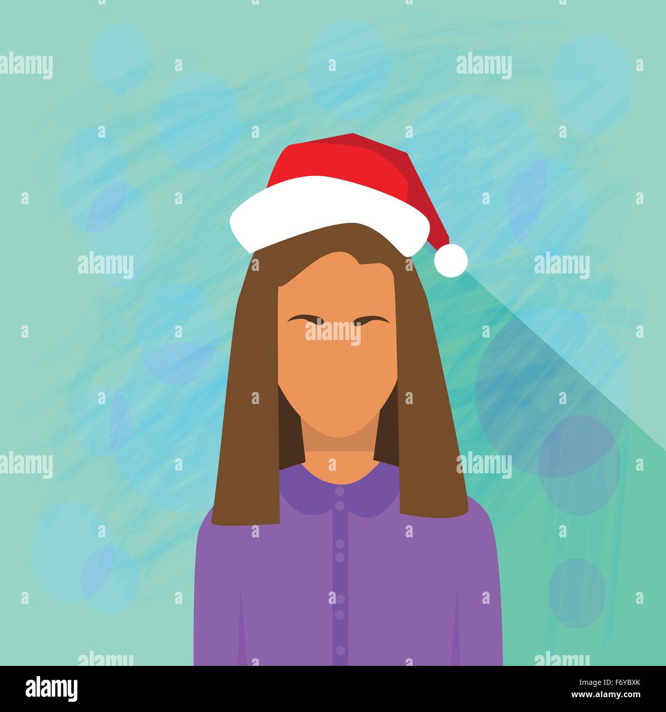 Mixed race santa Stock Vector Images - Alamy