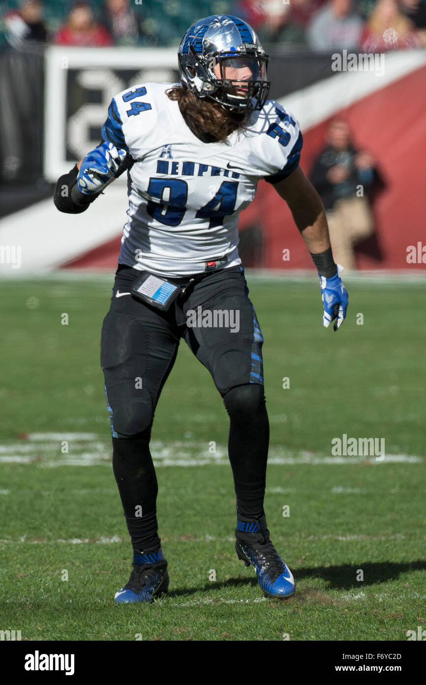 Philadelphia, Pennsylvania, USA. 21st Nov, 2015. Memphis Tigers ...