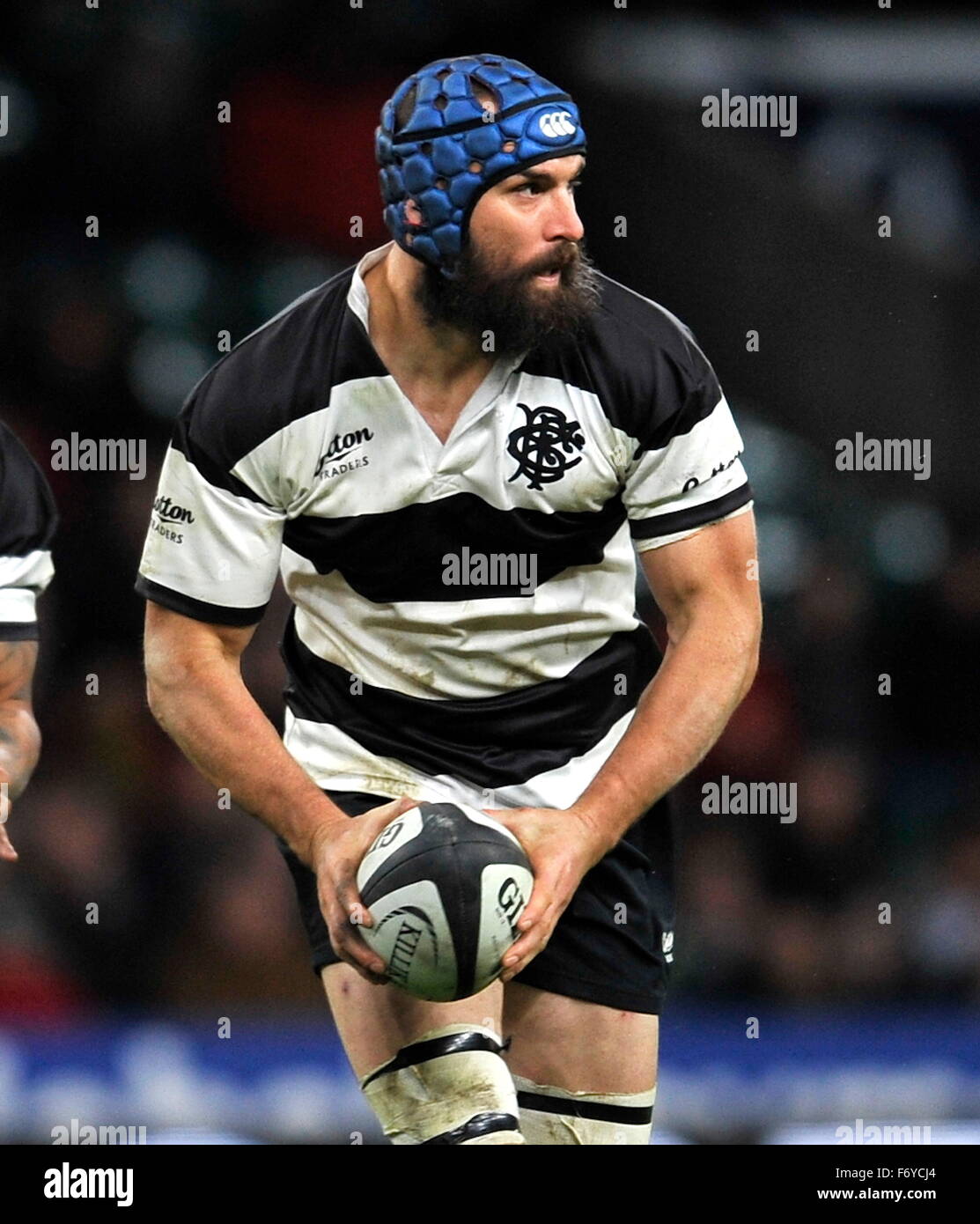 Twickenham, UK. 21st Nov, 2015. Scott Fardy of Barbarians in action ...