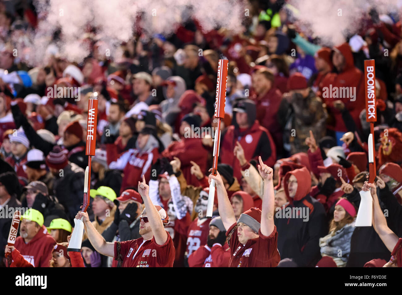 Norman, Oklahoma, USA. 21st Nov, 2015. The Ruf/neks fire off a riffle ...