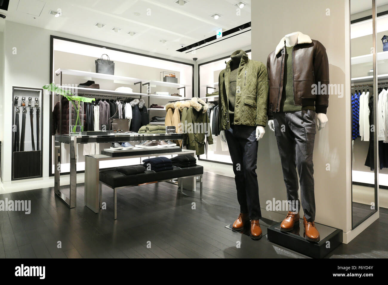 A general view of the new Michael Kors store in Tokyo, Japan on ...