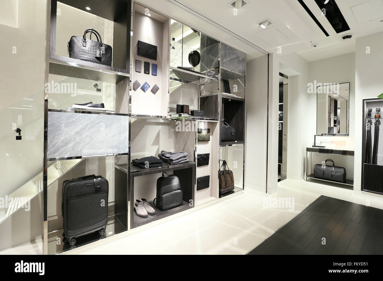 A general view of the new Michael Kors store in Tokyo, Japan on ...