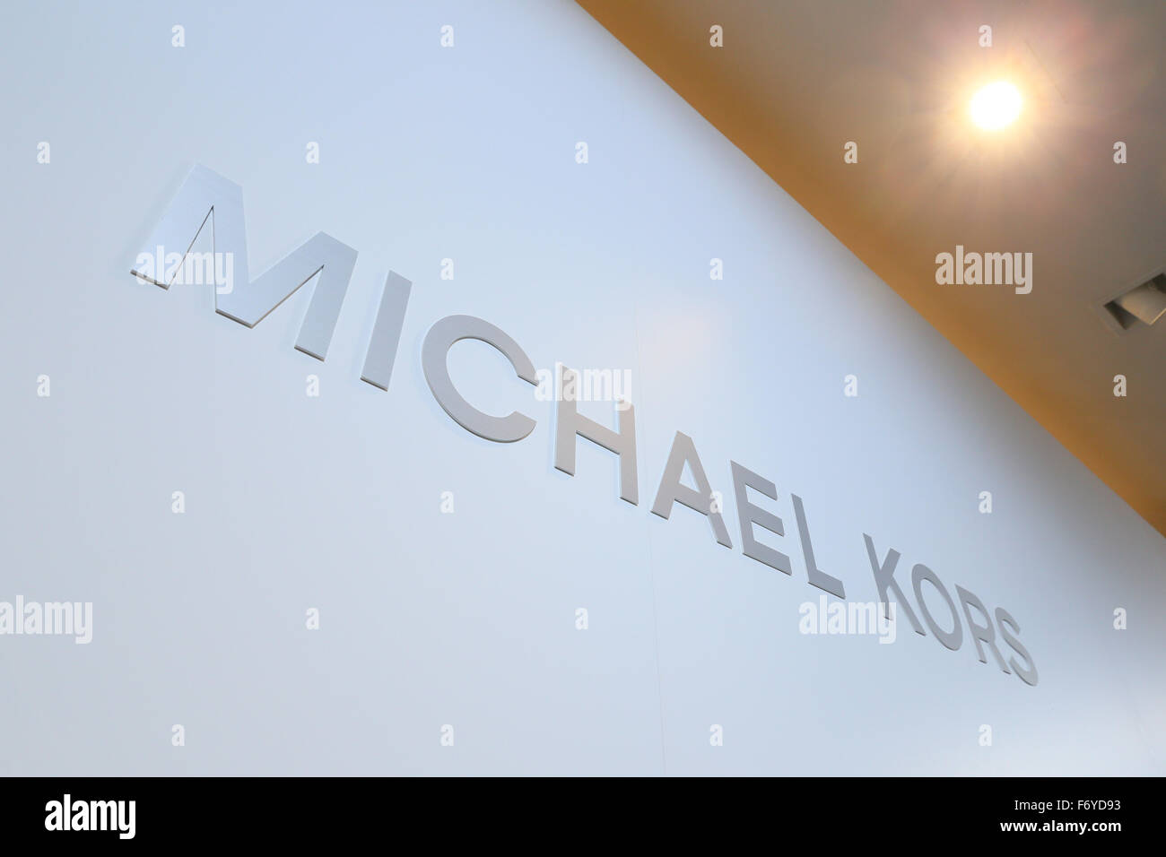 A general view of the new Michael Kors store in Tokyo, Japan on ...