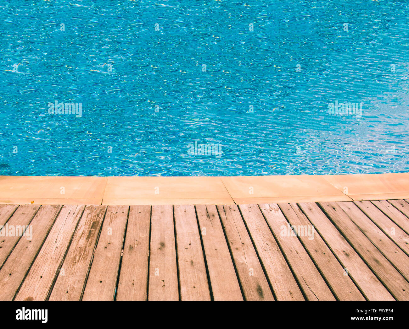 Light Blue swimming pool rippled water texture reflection Stock Photo ...