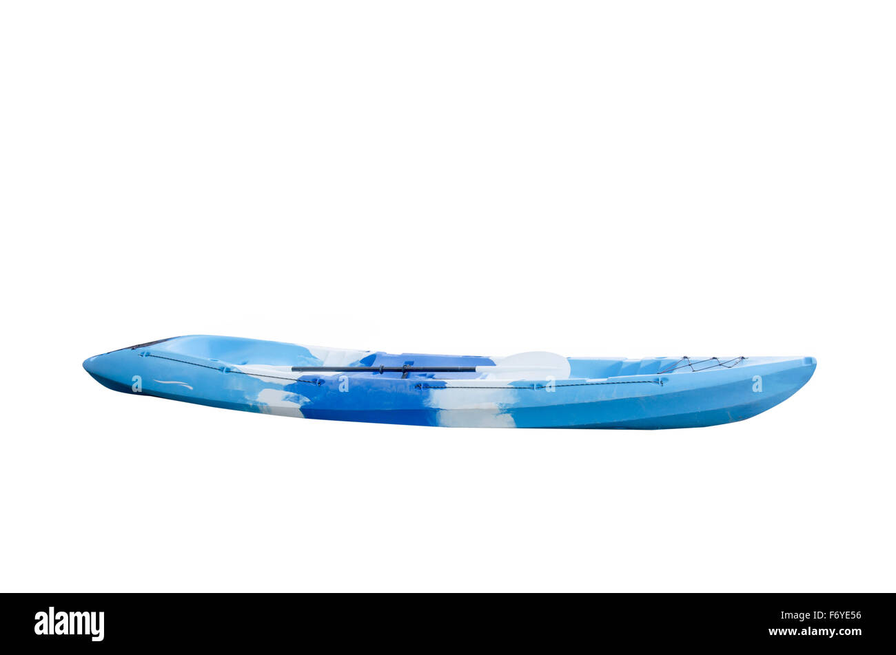 Canoes on the white background Stock Photo - Alamy