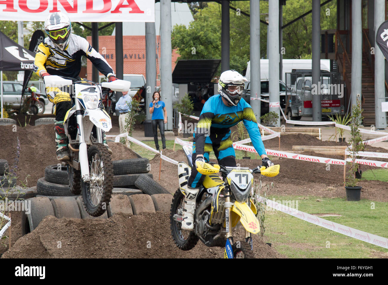 Australian motorcycle riders hi-res stock photography and images - Alamy