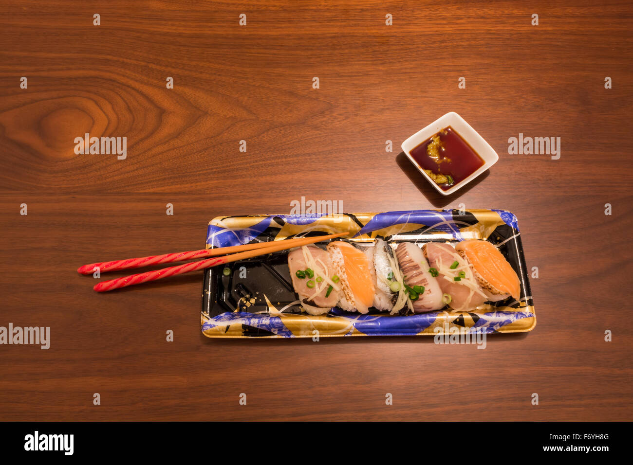 Japanese sushi buffet restaurant hi-res stock photography and images ...