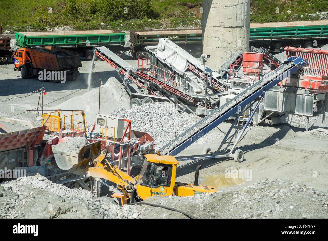 Coal screens hi-res stock photography and images - Alamy