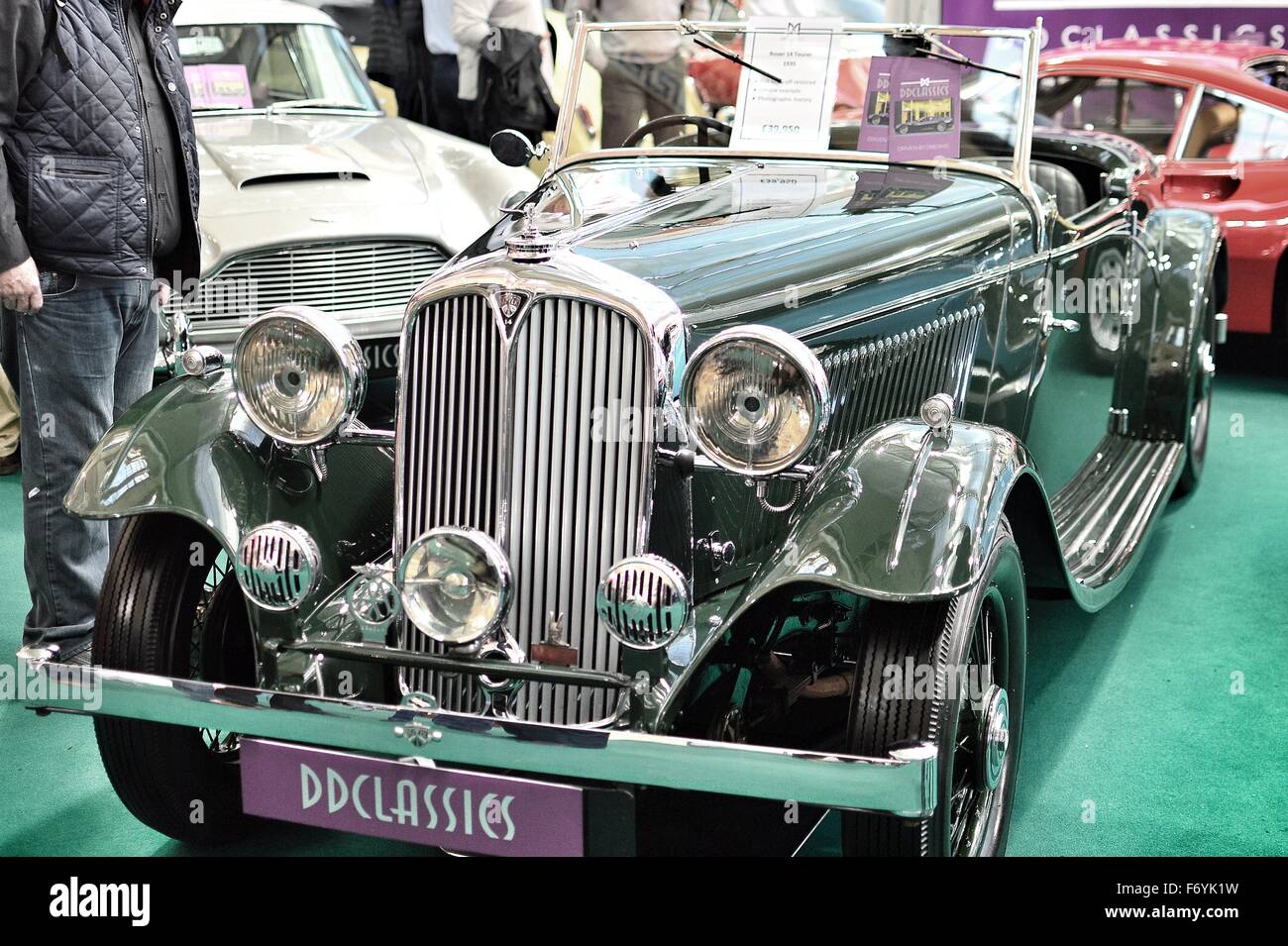 Classic & sports car show Stock Photo - Alamy