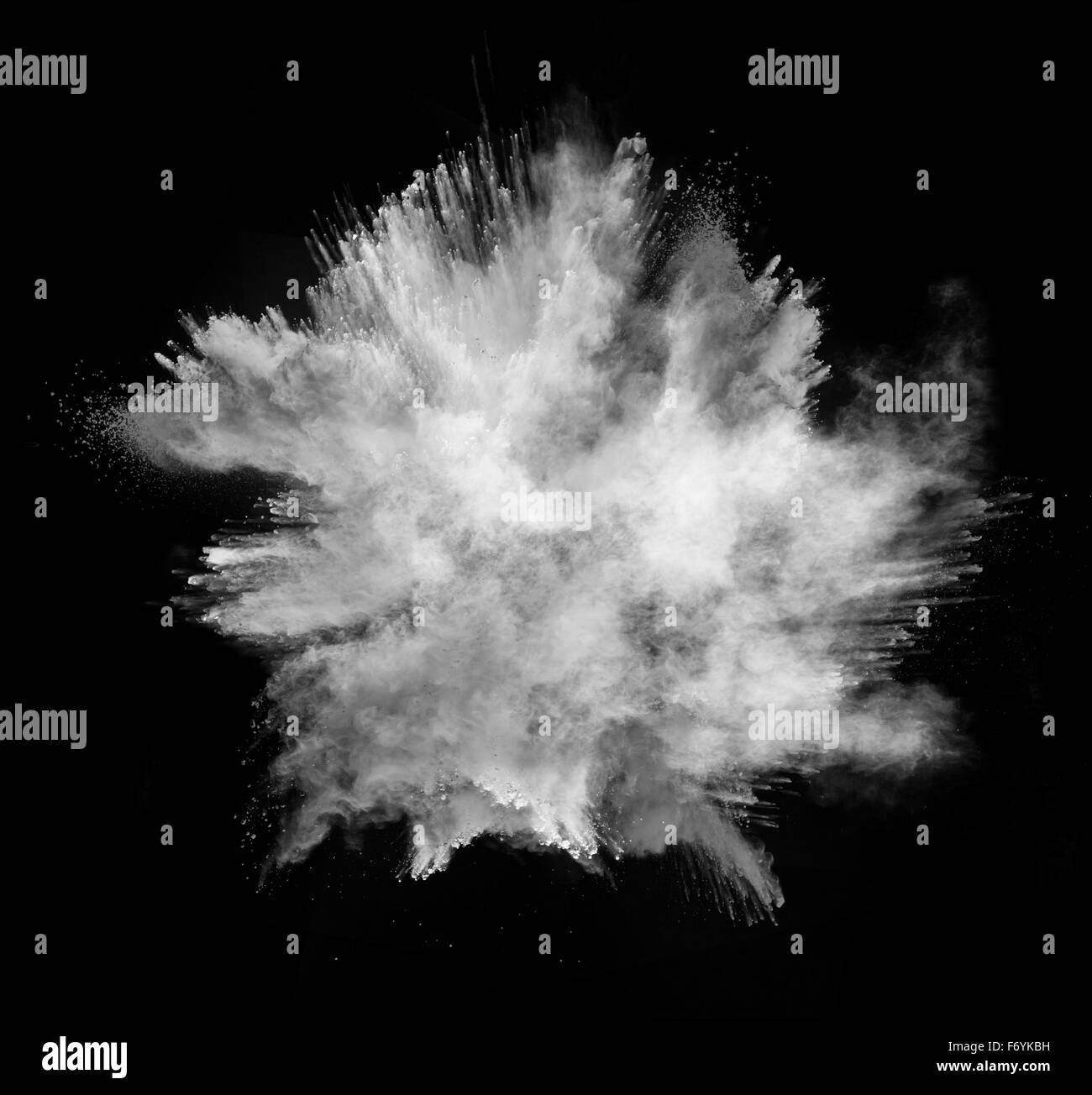 Powder color splash Black and White Stock Photos & Images - Alamy