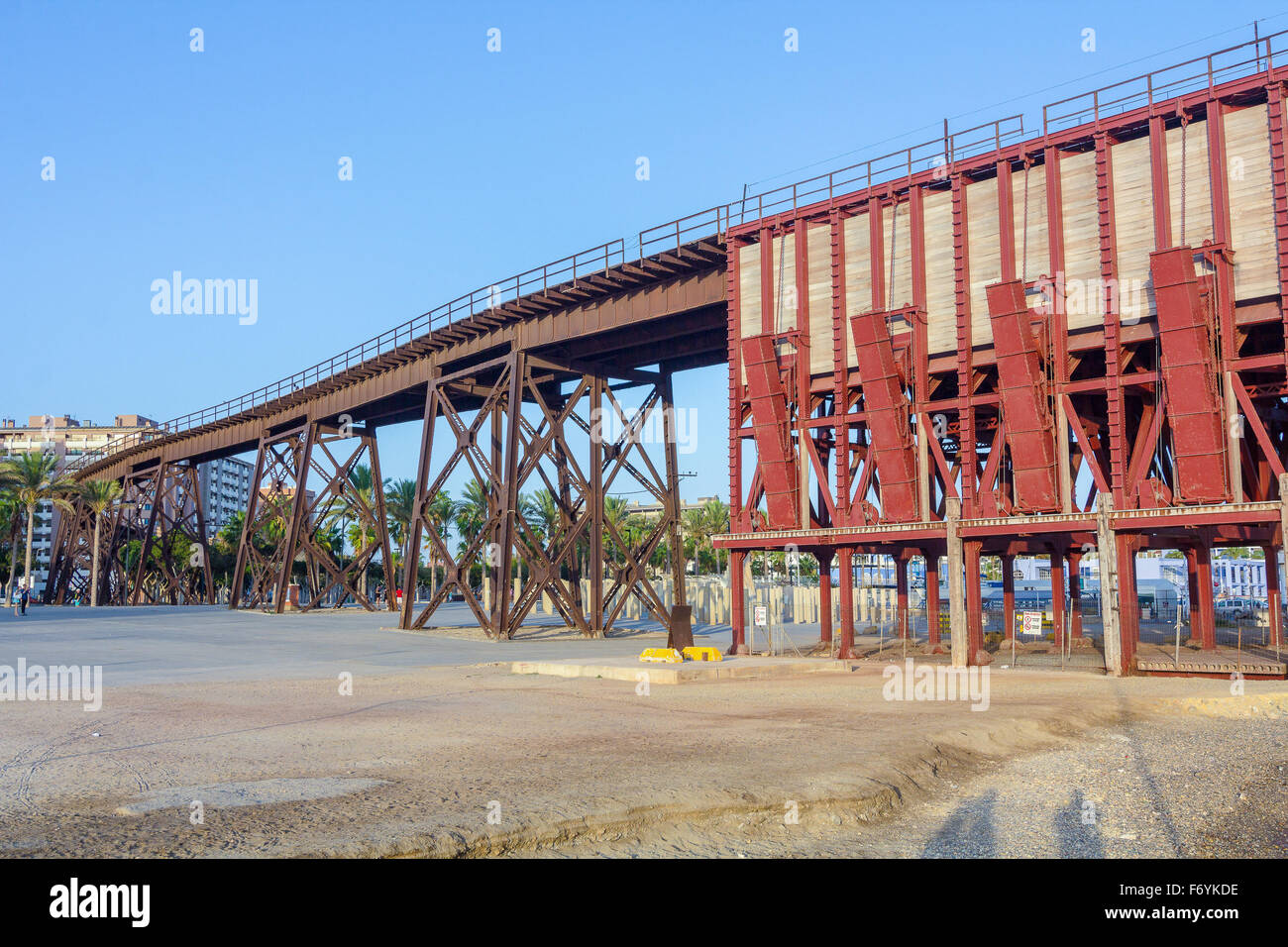 Ancient structure mining "The English Cable" Cable Ingles on almeria ...