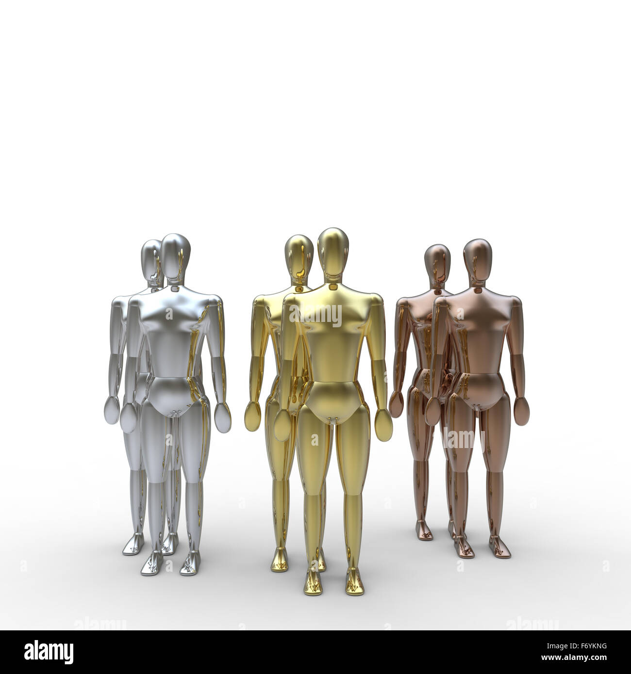 Silver figures hi-res stock photography and images - Alamy
