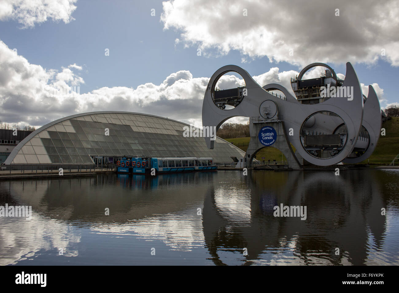 The Falkirk Wheel Stock Photo - Alamy