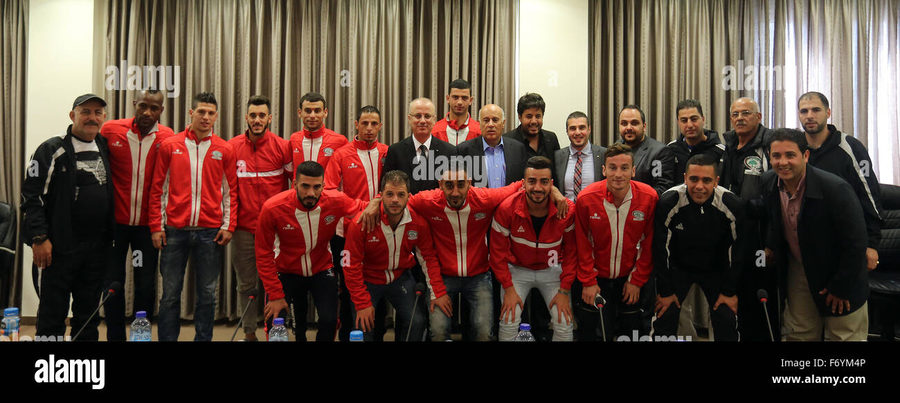 Ramallah, Palestinian Territory. 22nd Nov, 2015. Palestinian Prime ...