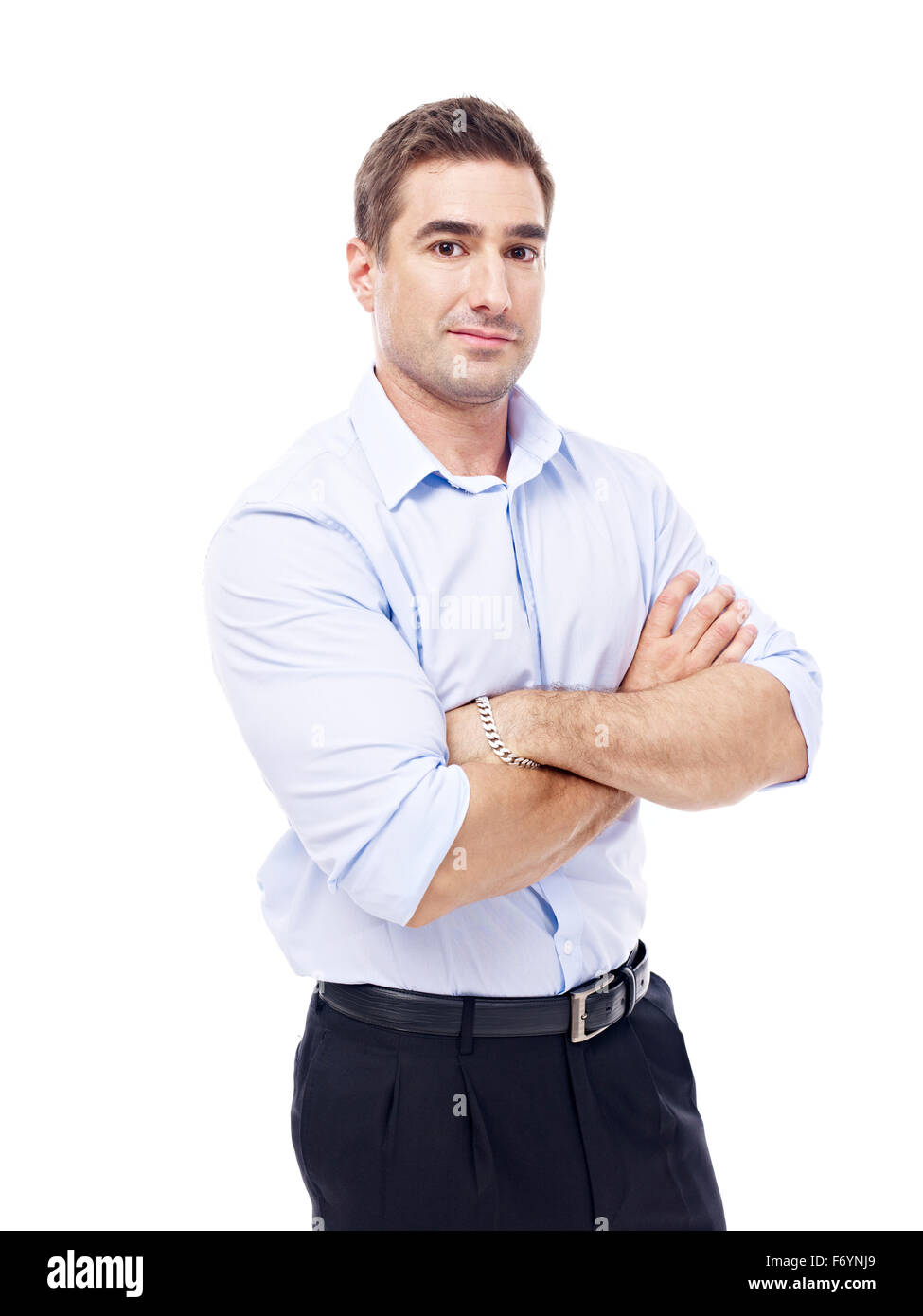 Boss crossed arms employee hi-res stock photography and images - Alamy