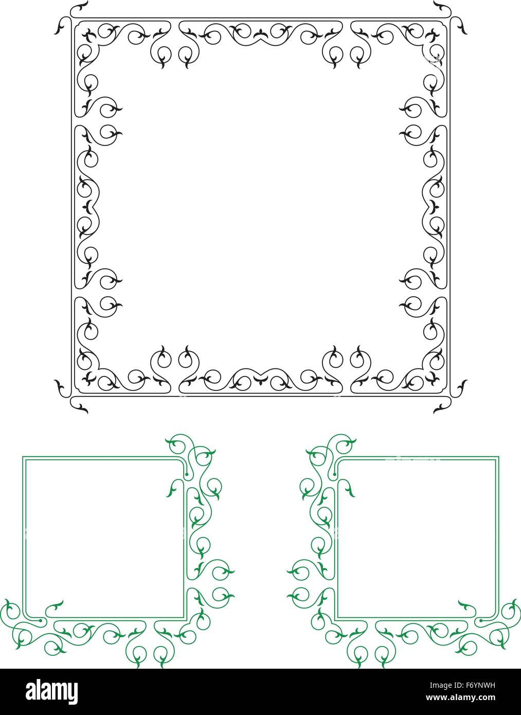 Frame Border Design Vector Art Stock Vector Image & Art - Alamy
