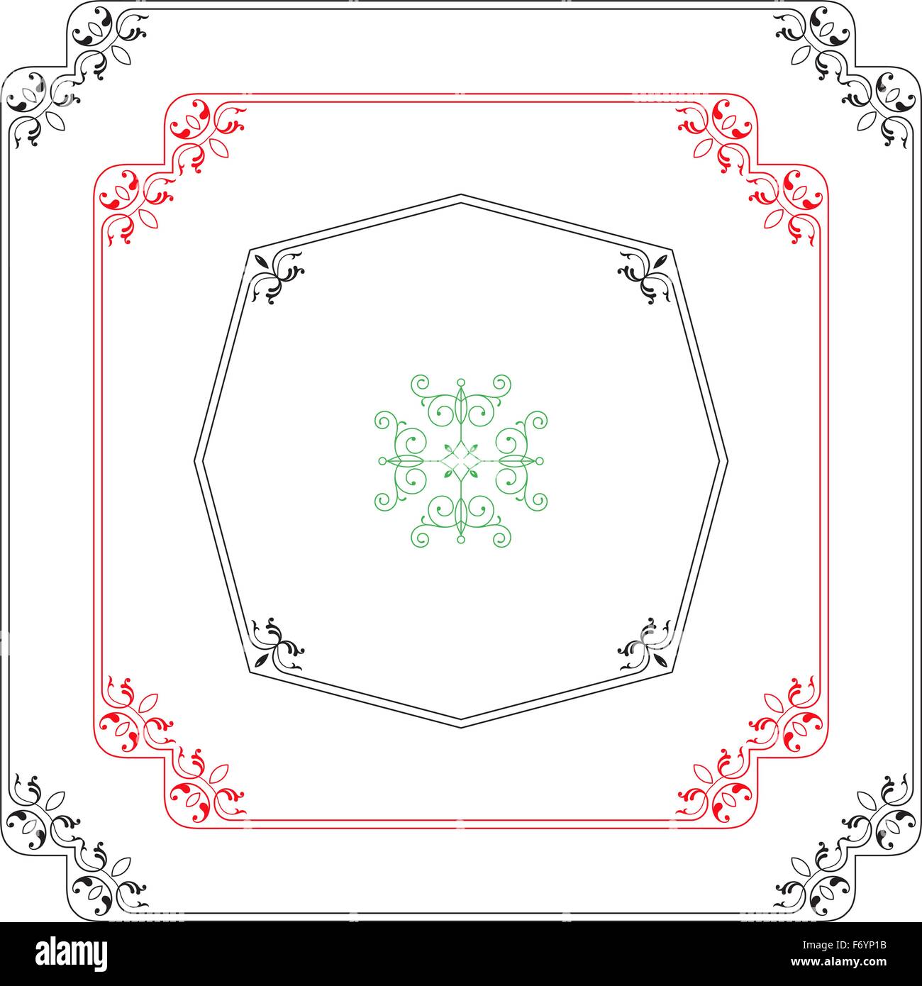 Frame Border Design Vector Art Stock Vector Image & Art - Alamy