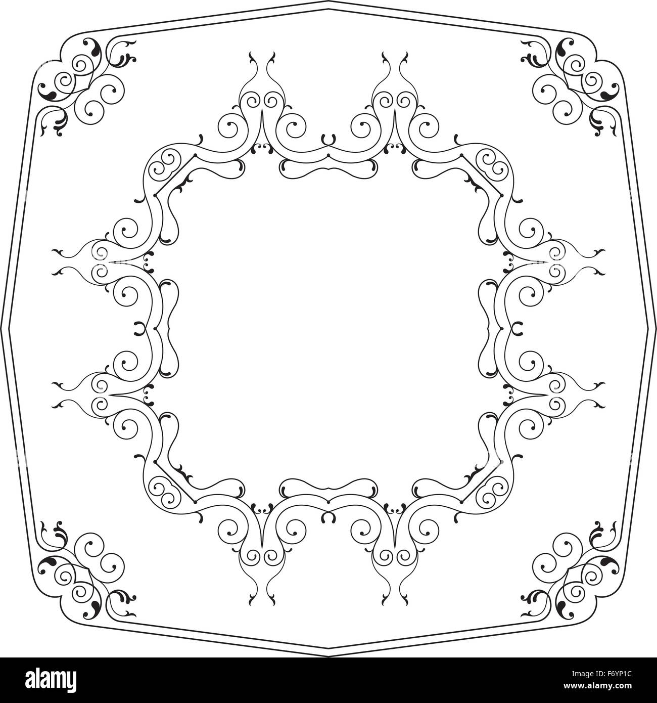 Frame Border Design Vector Art Stock Vector Image & Art - Alamy
